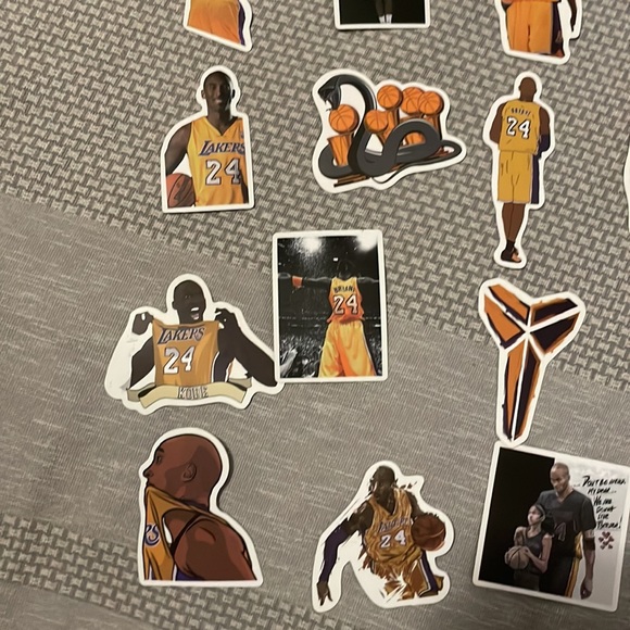 Other | Kobe Bryant Black Mamba Plus Farther And Daughter Stickers ...